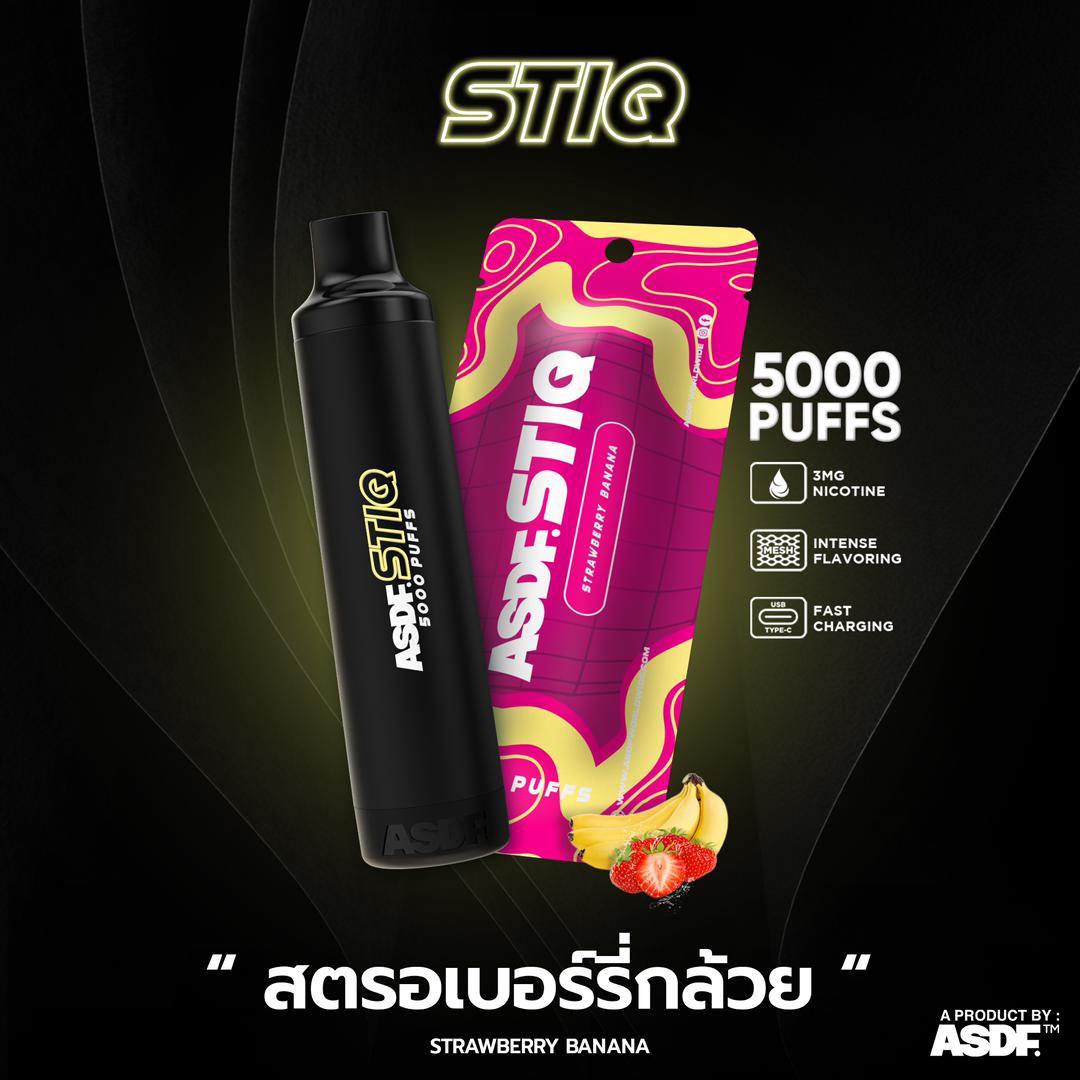 พอตใช้แล้วทิ้ง asdf stiq 5000 puffs - meta