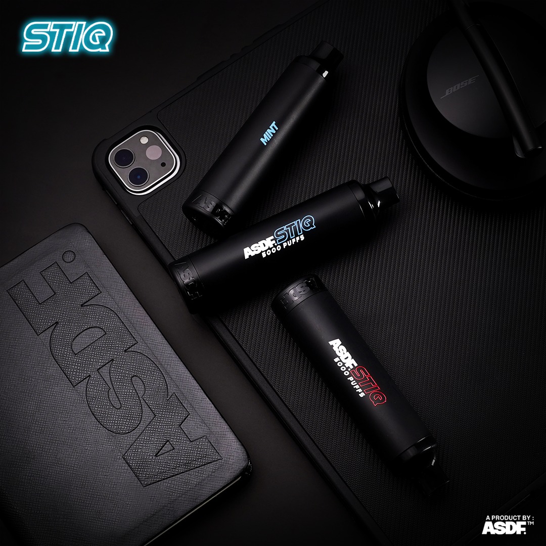 พอตใช้แล้วทิ้ง asdf stiq 5000 puffs - meta