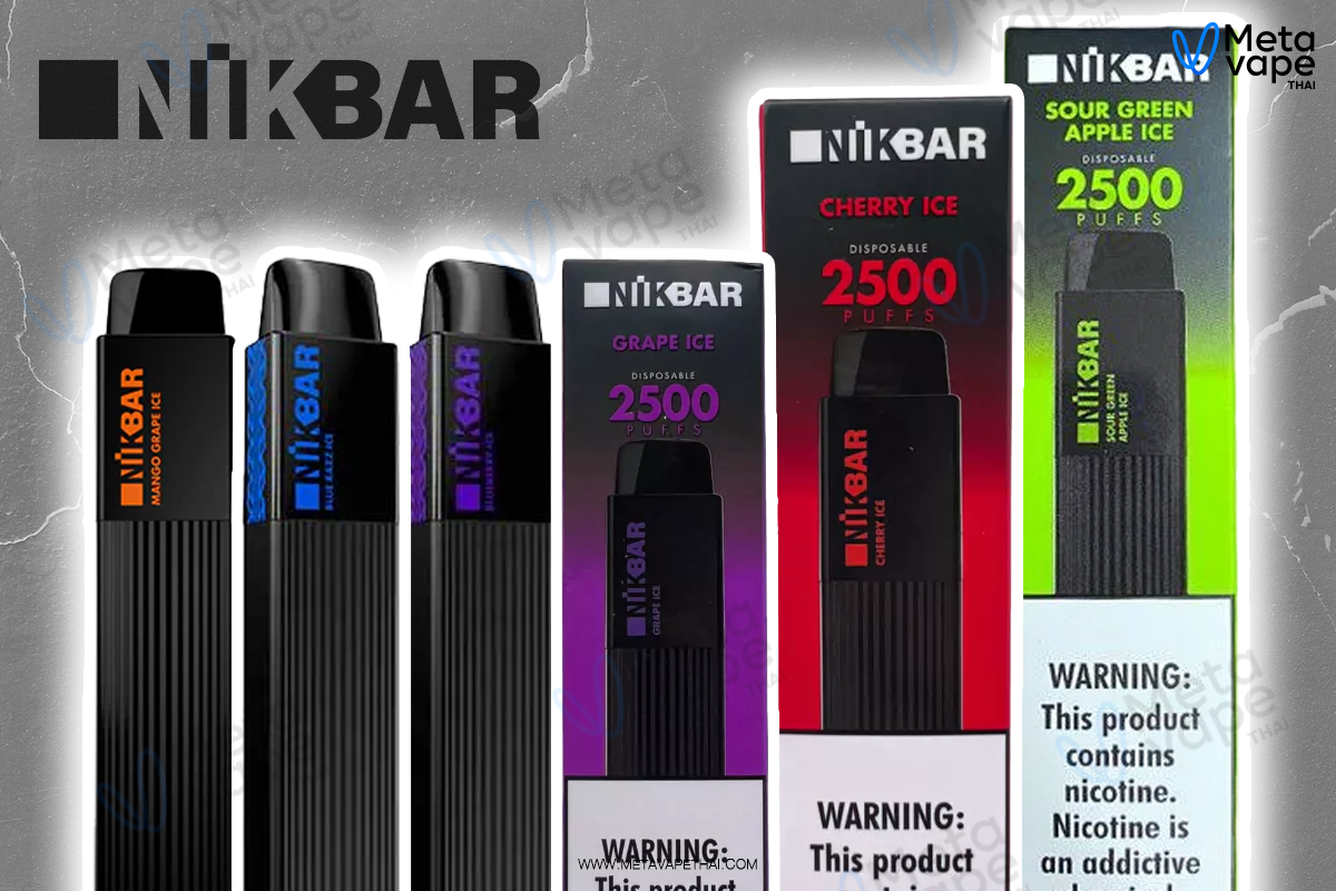Nikbar 2500 Puffs - meta