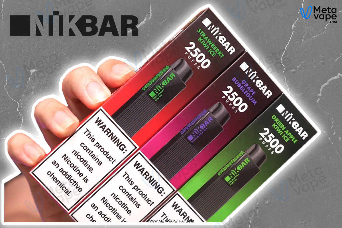 Nikbar 2500 Puffs - meta