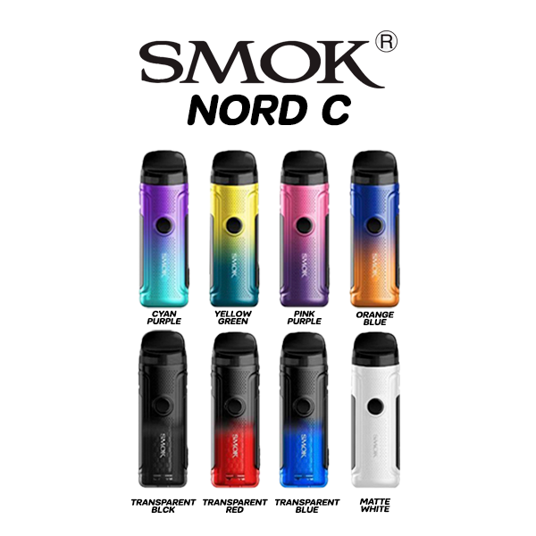 SMOK NORD C พอตไฟฟ้า 1800mAh กำลังไฟ 50W